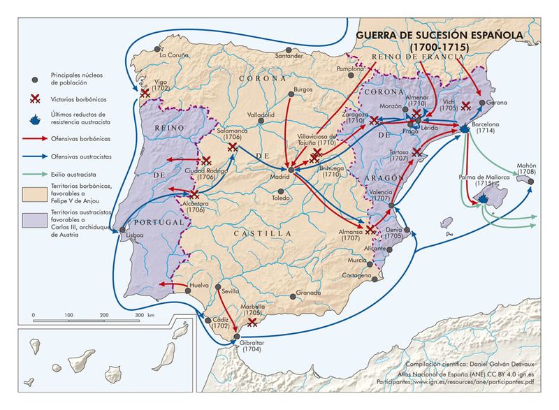 Archivo:Espana Guerra-de-sucesion-espanola-(1700--1715) 1701-1715 mapa ...